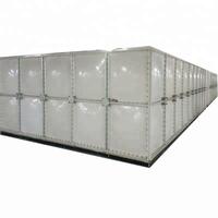 GRP Sectional Panel Type Tanks - Hot Dipped Galvanized Steel Sectional ...